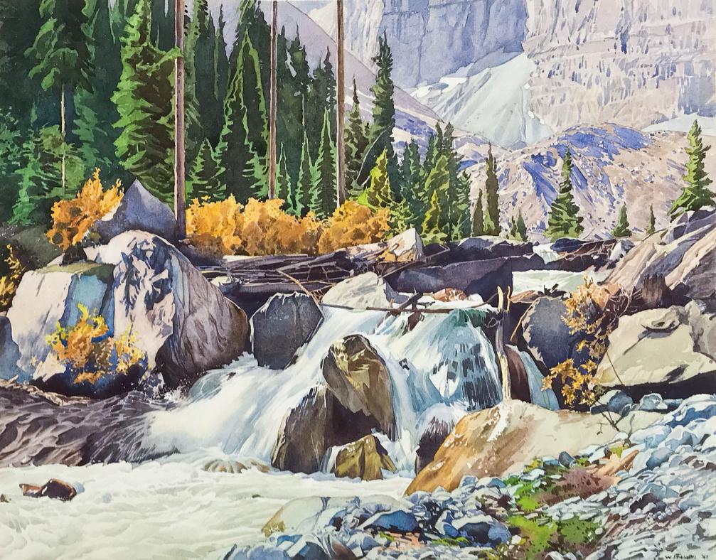 Above Lake Louise | Loch Gallery