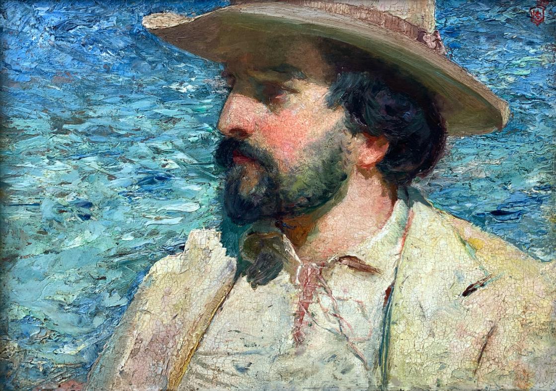 Portrait of American Poet Richard Hovey | Loch Gallery