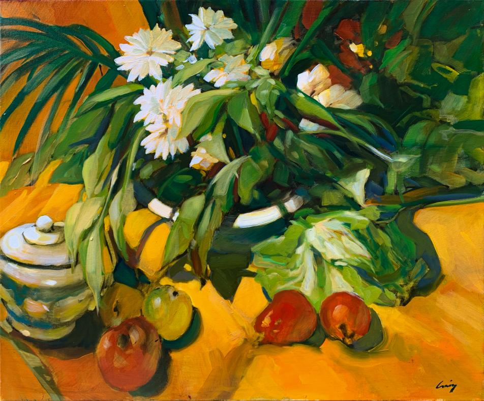 Still Life with Lettuce | Loch Gallery