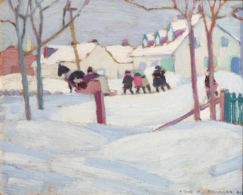 Returning from Easter Mass | Loch Gallery