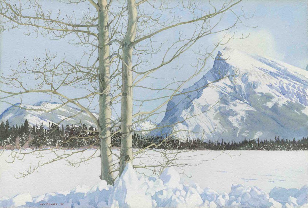 Mount Rundle, Winter | Loch Gallery